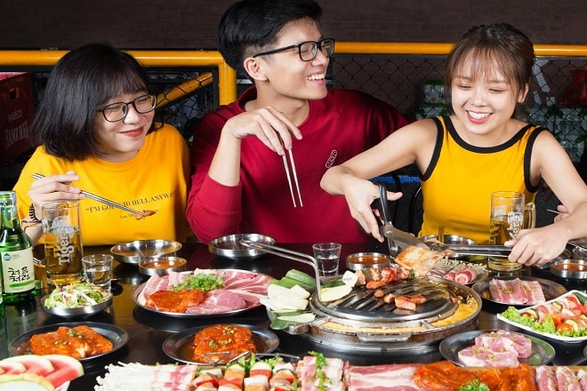 Buk Buk - Buffet lẩu nướng đường phố kiểu Hàn có gì đặc biệt?