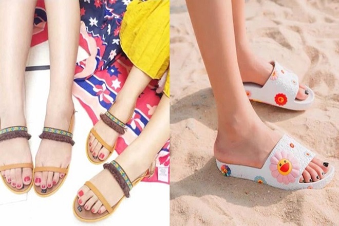 Top 15 dép đi biển đẹp, dễ phối đồ nhất hiện nay